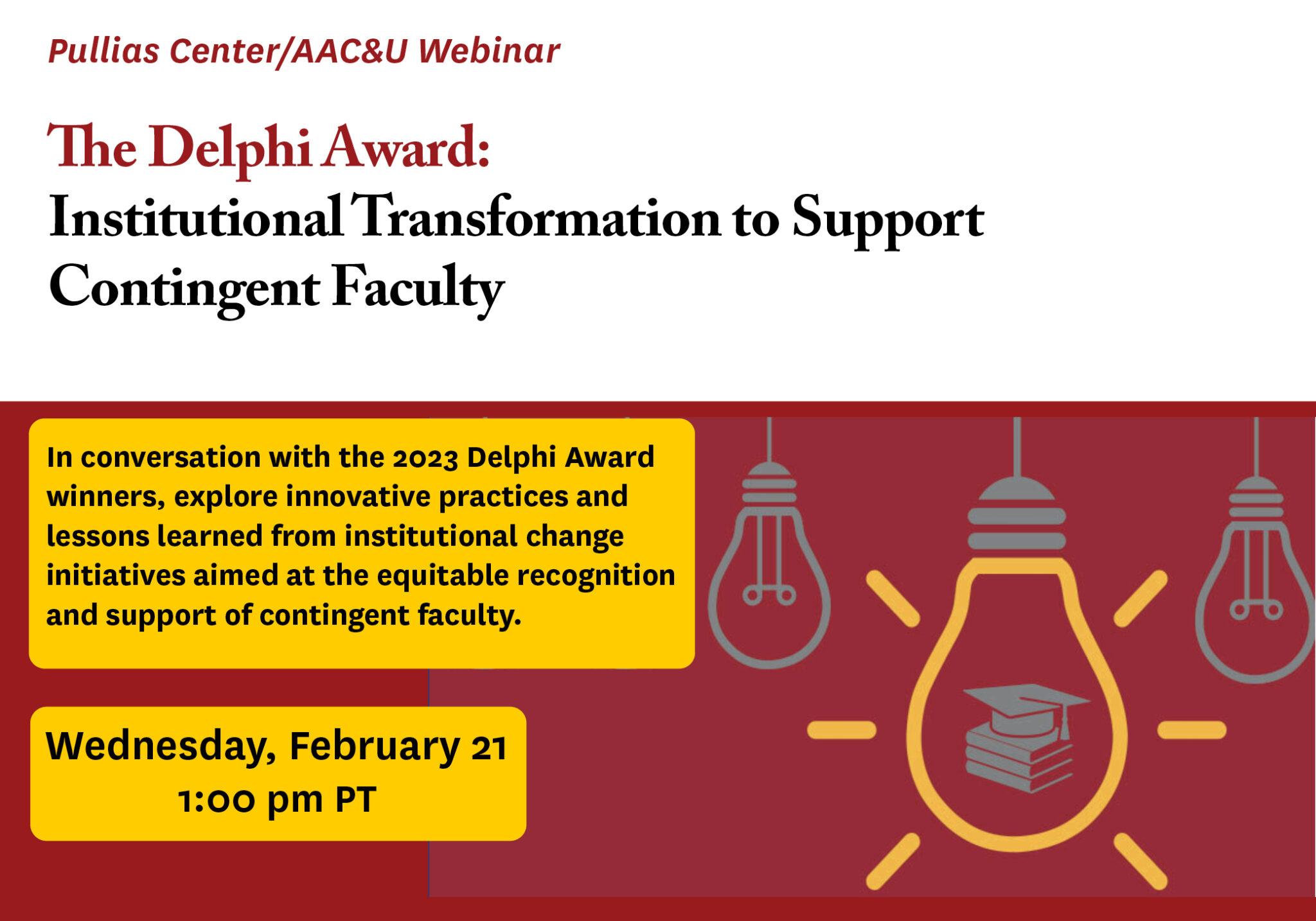 The Delphi Project on the Changing Faculty and Student Success | Pullias